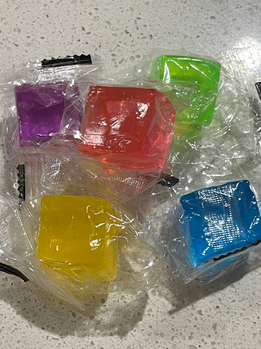 Glow in the Dark Squishy Squeeze Cubes – Shelley's Sensory Shop